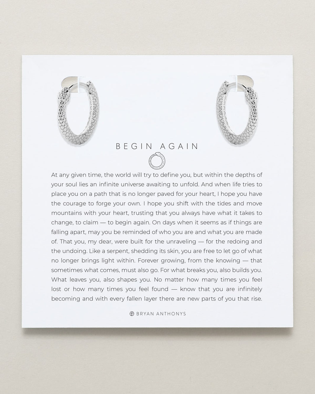 Begin Again Necklace | Bryan Anthonys