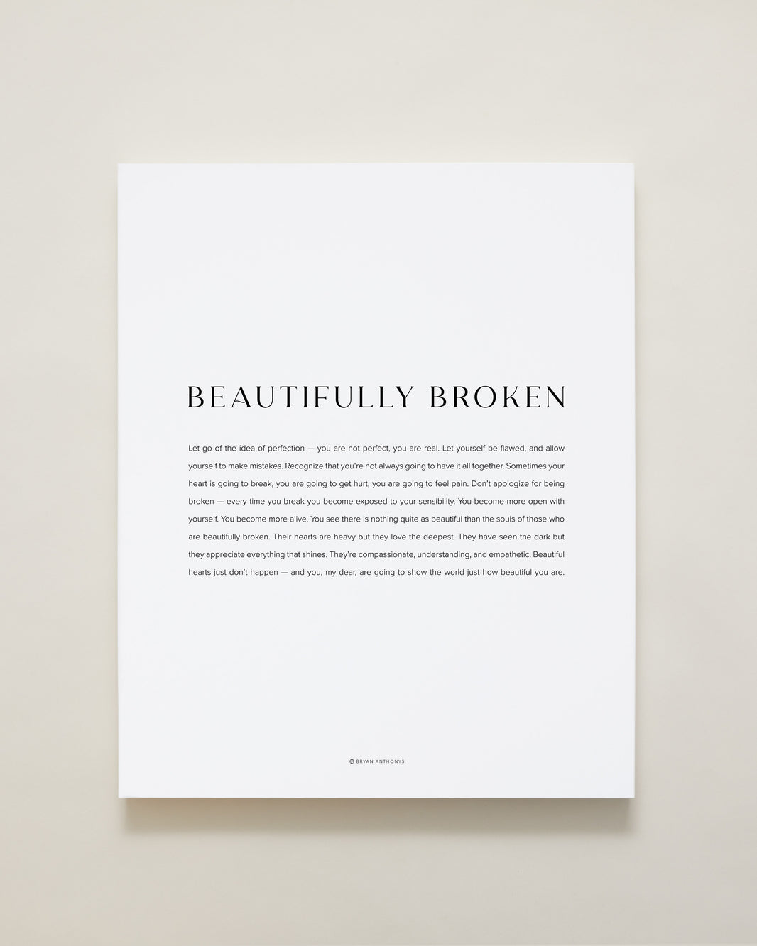 Beautifully Broken Necklace | Bryan Anthonys