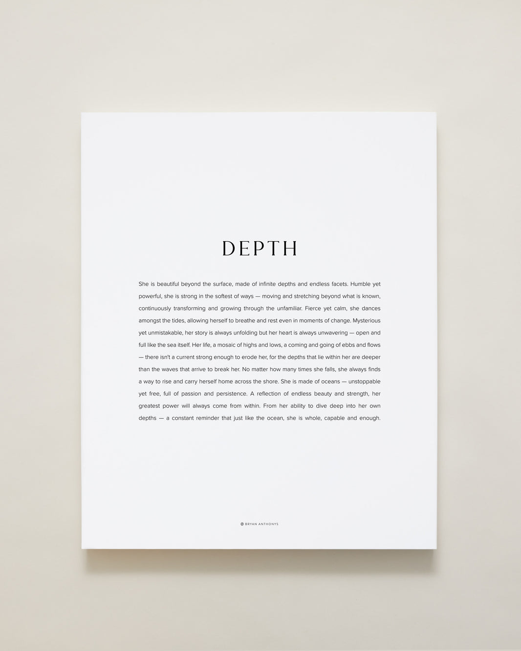 Depth Necklace | Bryan Anthonys