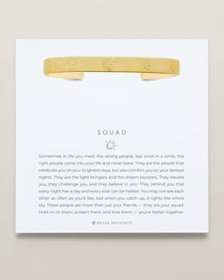 Squad Engraved Cuff | Bryan Anthonys
