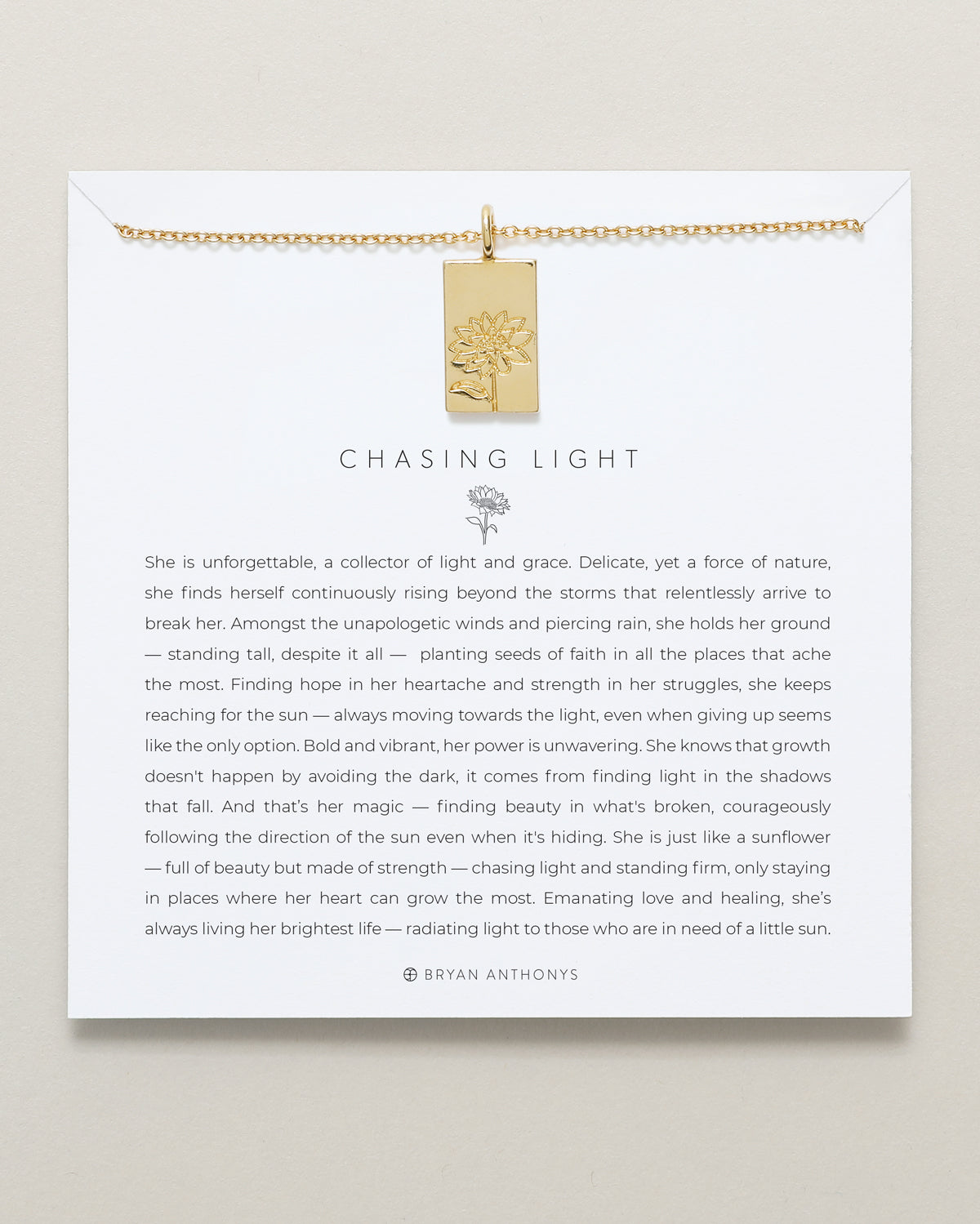 Chasing Light Necklace | Bryan Anthonys