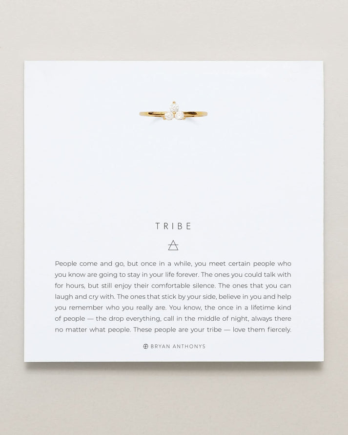 Tribe Dainty Friendship Ring | Bryan Anthonys
